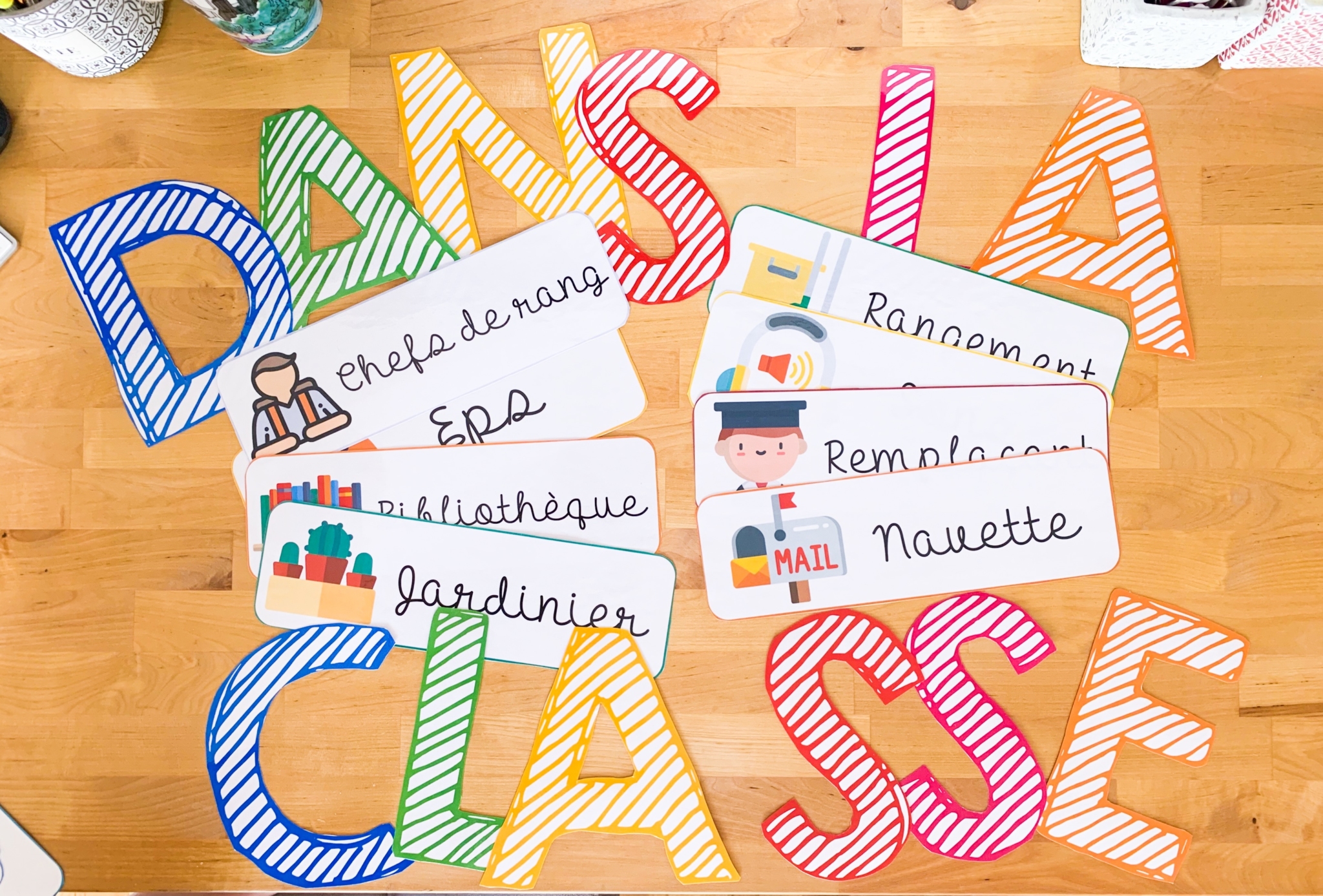 Les responsabilités de la classe