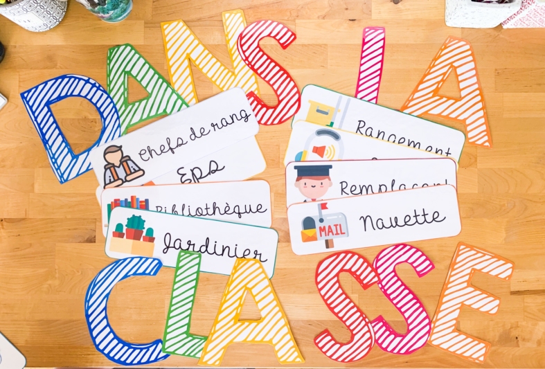 Les responsabilités de la classe