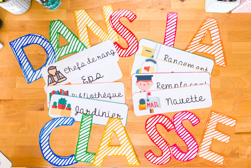 Les responsabilités de la classe